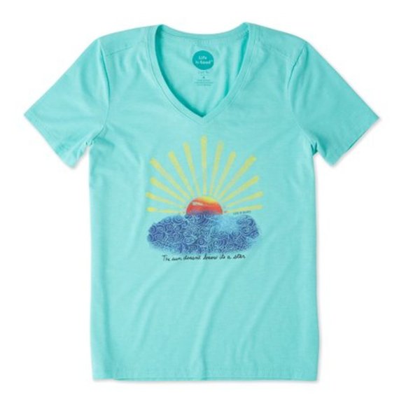Life Is Good | Tops | Life Is Good The Sun Doesnt Know Its A Star Vneck ...